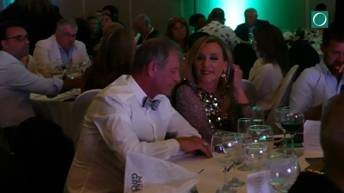 Laura Martínez y Leo Nedeff, muy apasionados en Punta del Este