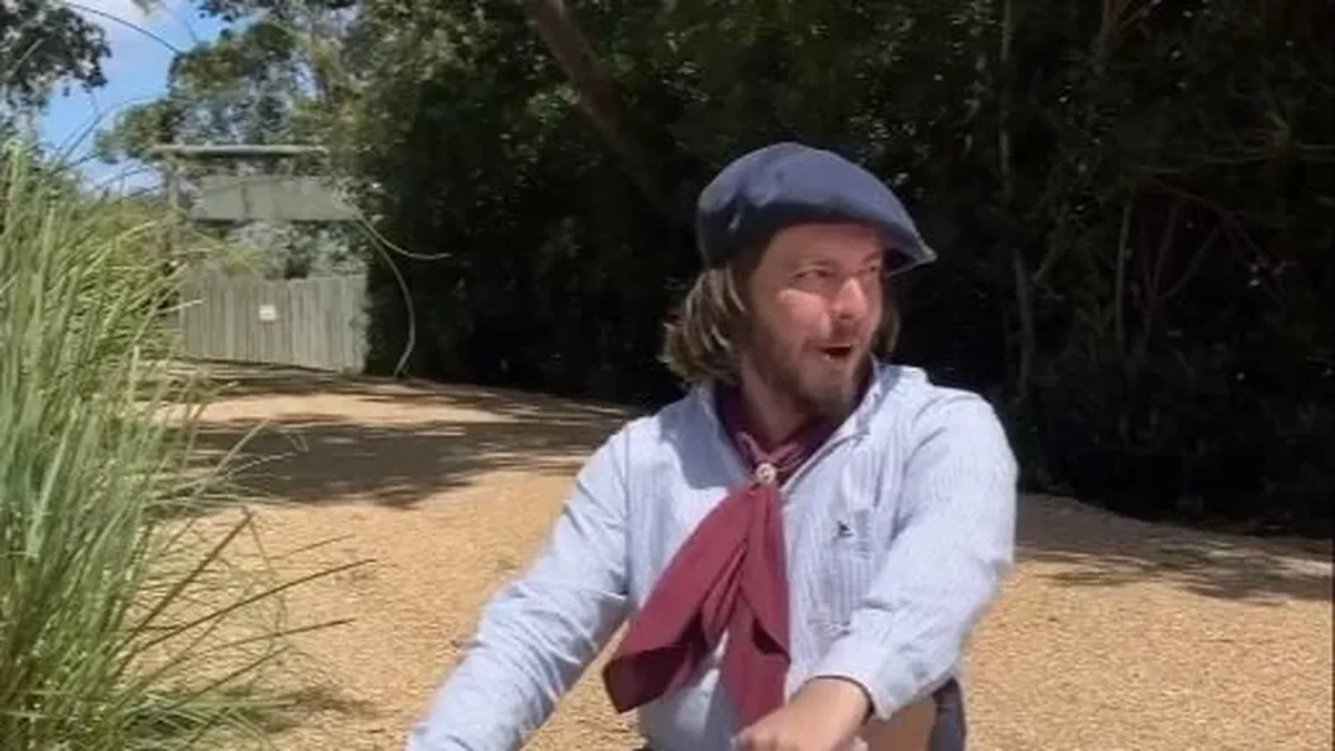 ¿Marcelo está?: el humorista Gaucho Influencer fue a buscar a Tinelli a ...