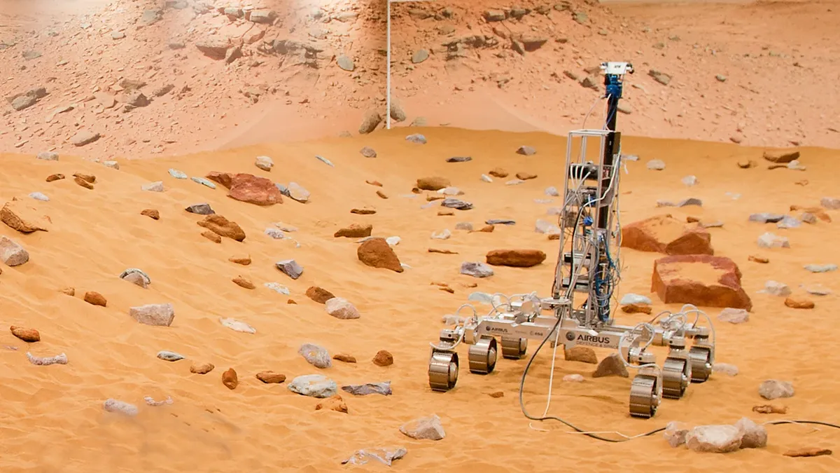 Los vehículos que viajarán por Marte