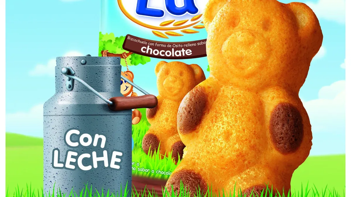 Osito Lu para la merienda