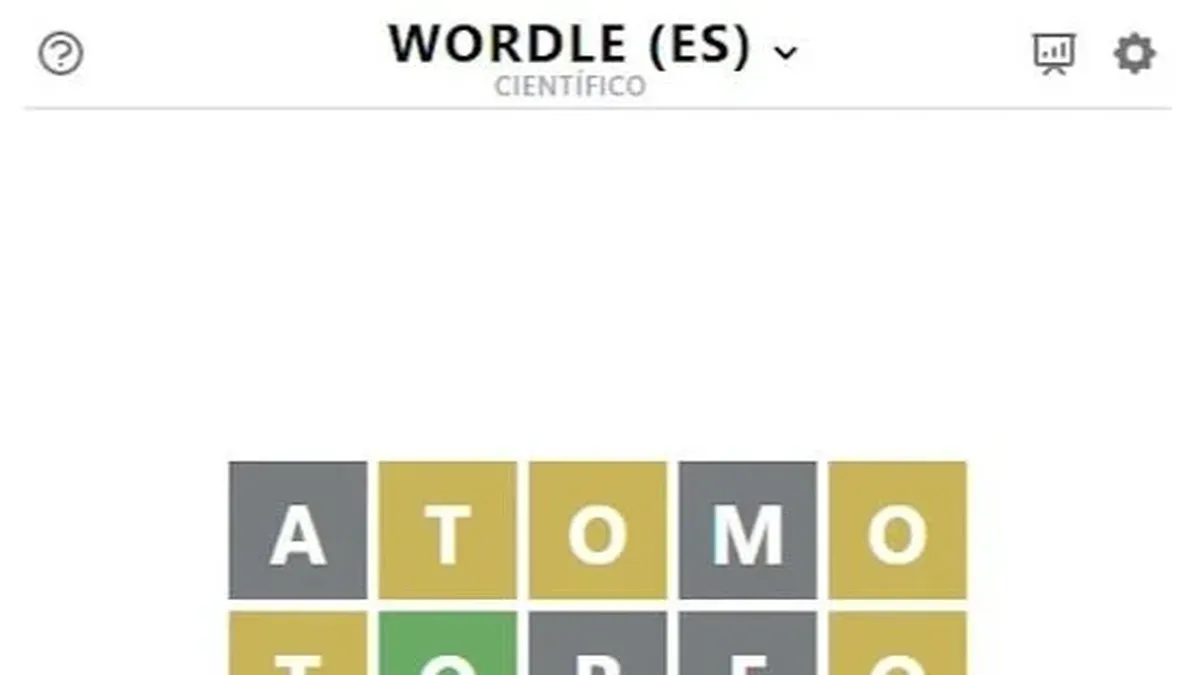 El juego viral Wordle lanzó su versión científica