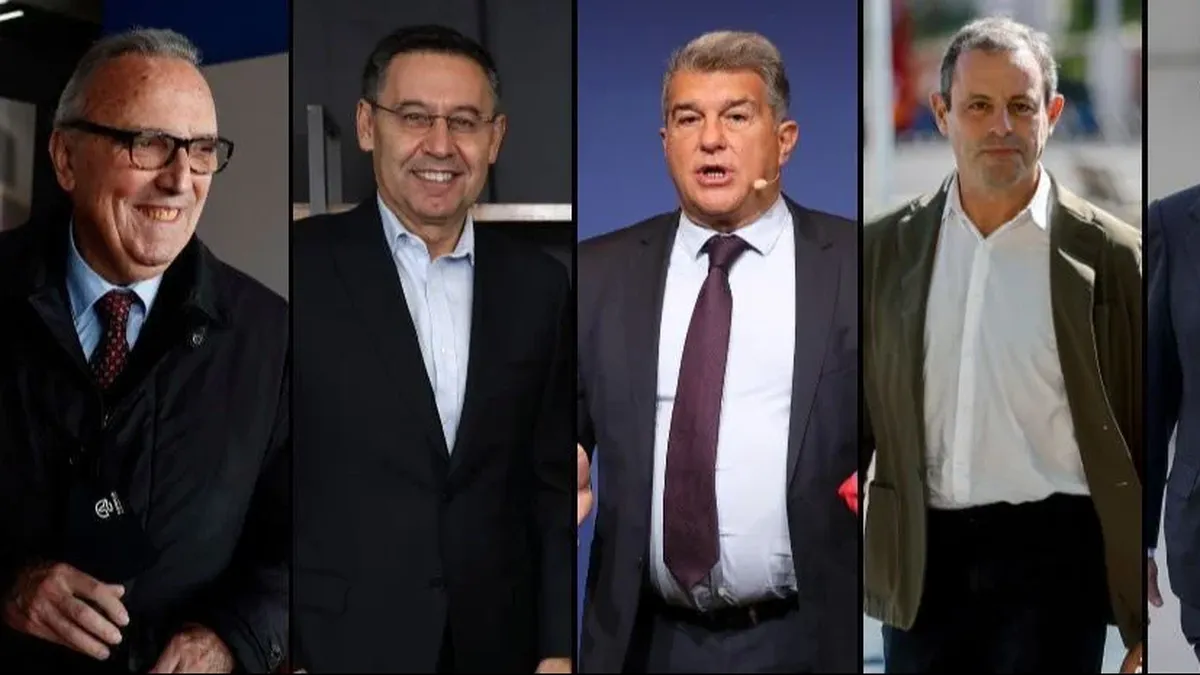 Los cinco presidentes involucrados en el Caso Negreira cenaron juntos