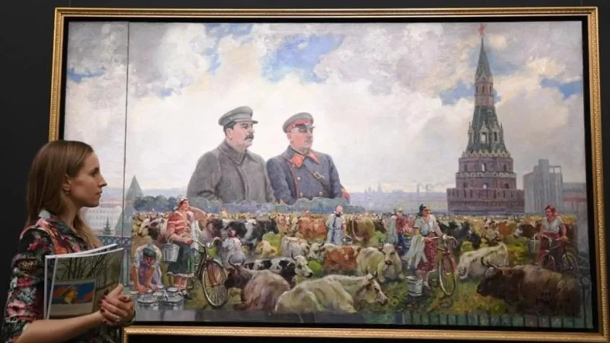 Primera subasta de arte soviético en Sothebys recauda US$ 2,1 millones