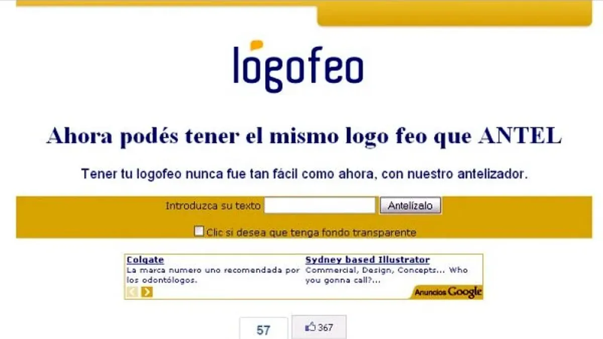 El logo de ANTEL que no conforma