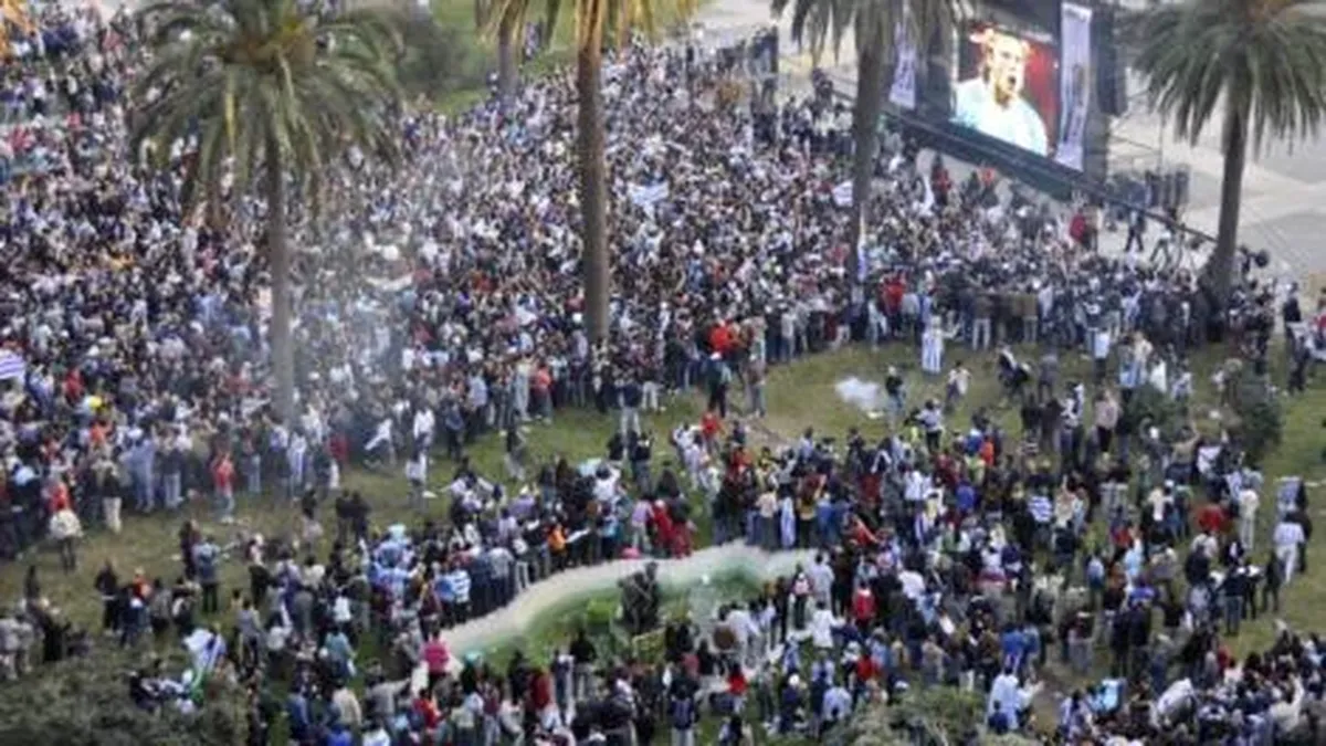 La capital vibró con el triunfo