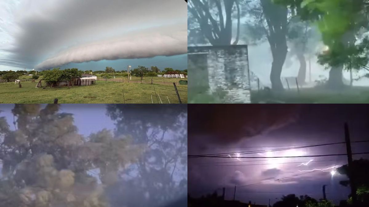 Temporal desde Argentina empieza a afectar a Uruguay con lluvias y ...