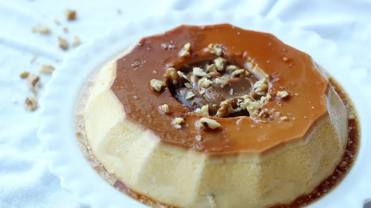 Un clásico para hacer un postre rápido: flan casero