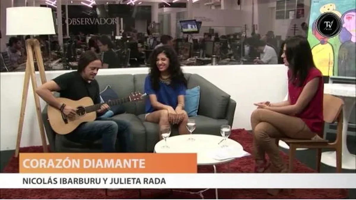 Julieta Rada y Nicolás Ibarburu: Corazón diamante