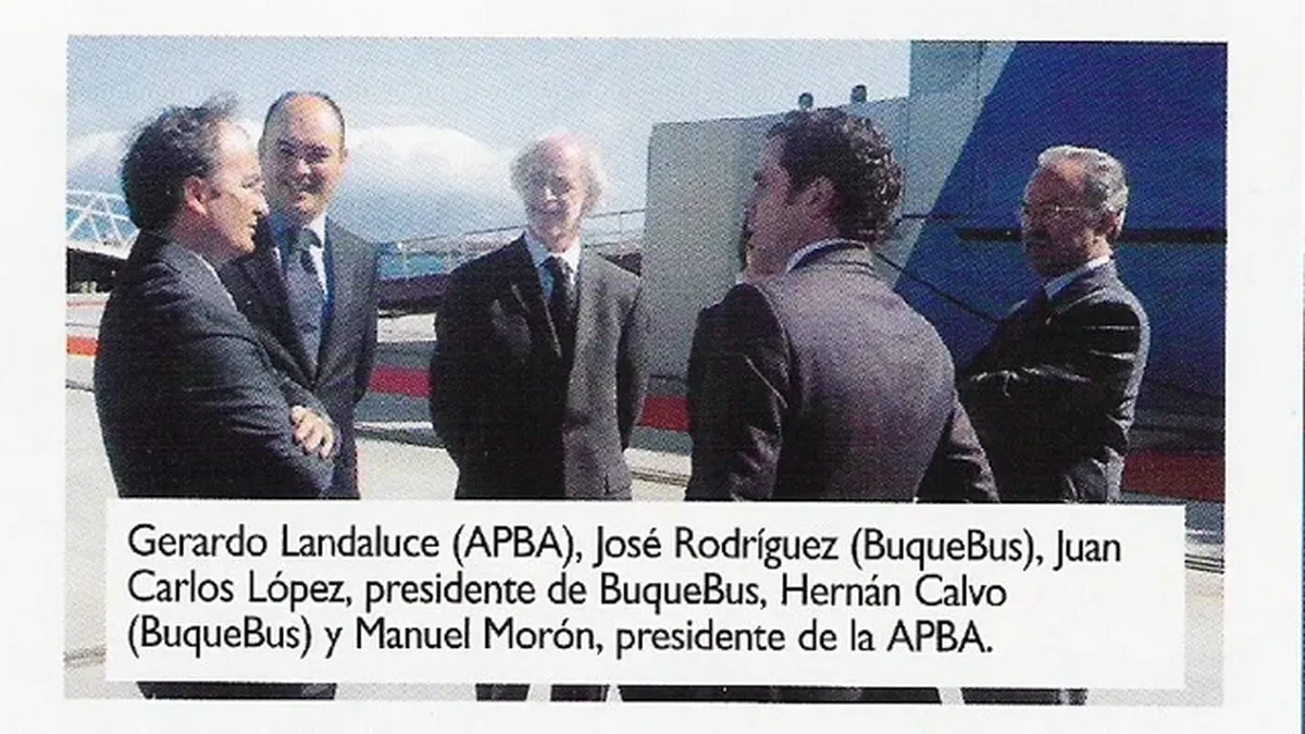 Hernán Calvo o Antonio Sánchez fue director de Buquebus España