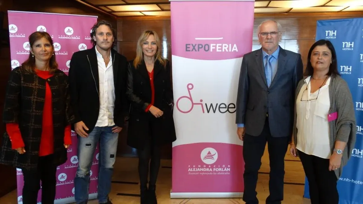 La Fundación Alejandra Forlán realizó el lanzamiento de la ExpoFeria DIWEEK