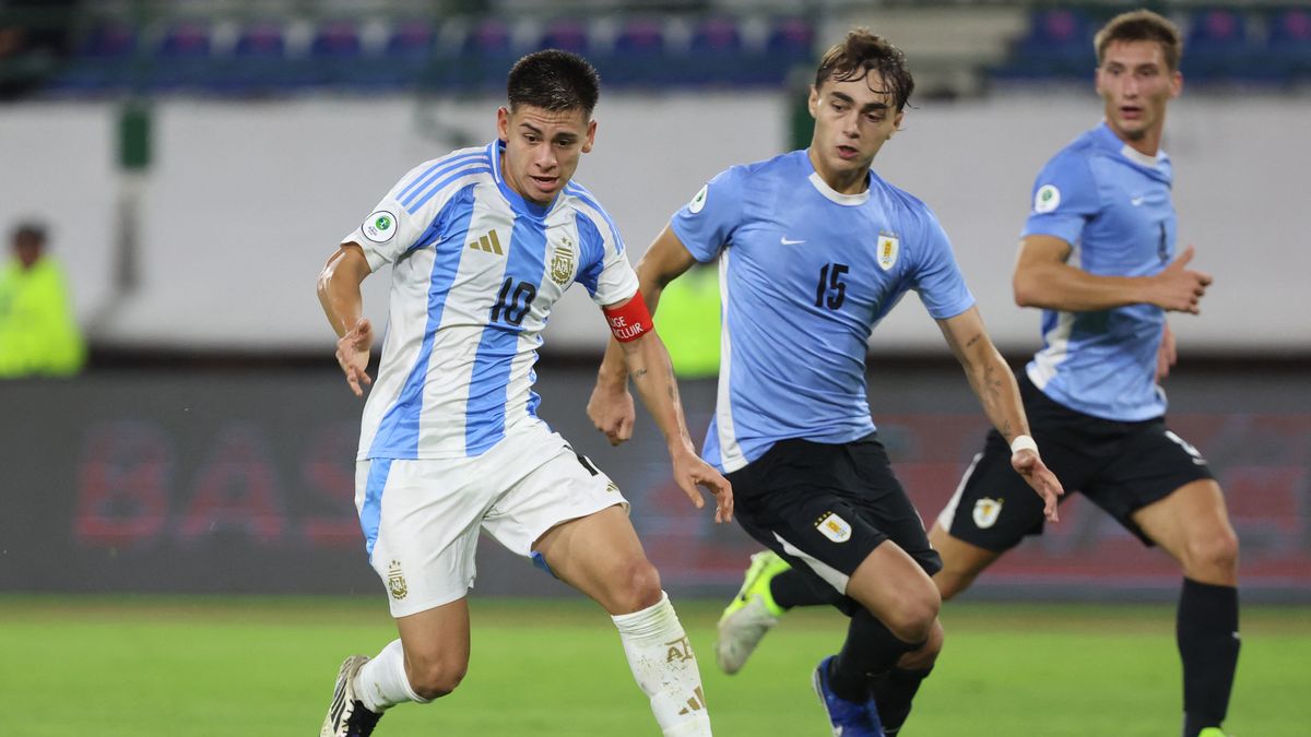 Uruguay peleó hasta el final ante Argentina en el Sudamericano sub 20 ...