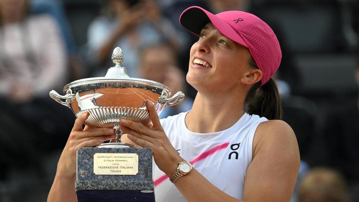 Iga Swiatek ganó la final del Masters 1000 Roma contra Aryna Sabalenka ...