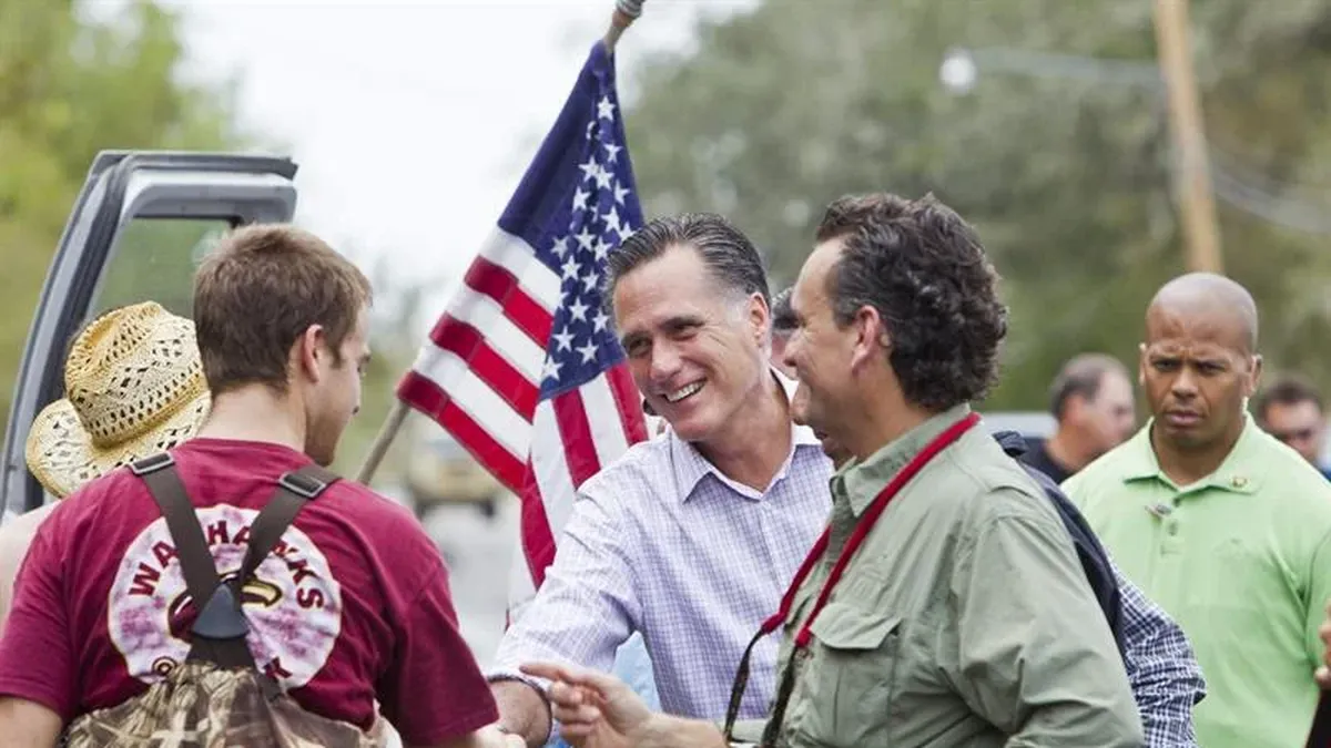 Luisiana sin luz, pero visitada por Romney